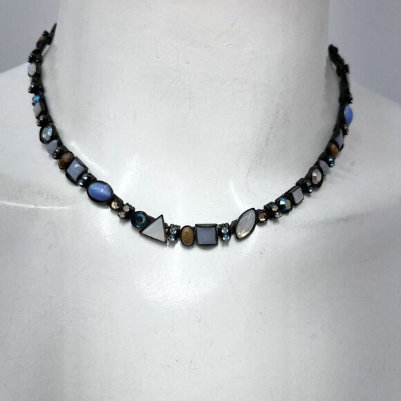 Sorrelli | Jewelry | Sorrelli Stone Necklace Different Shapes Sizes 5 ...